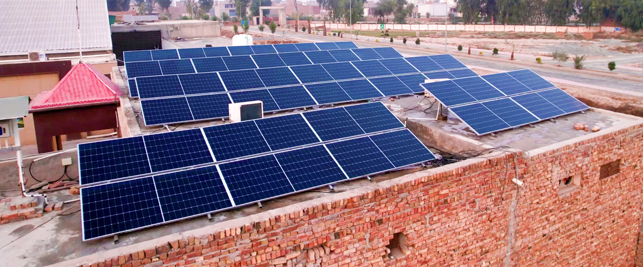 21kw On Grid Marquee Solar Project At Al Faisal Marquee Haroonabad